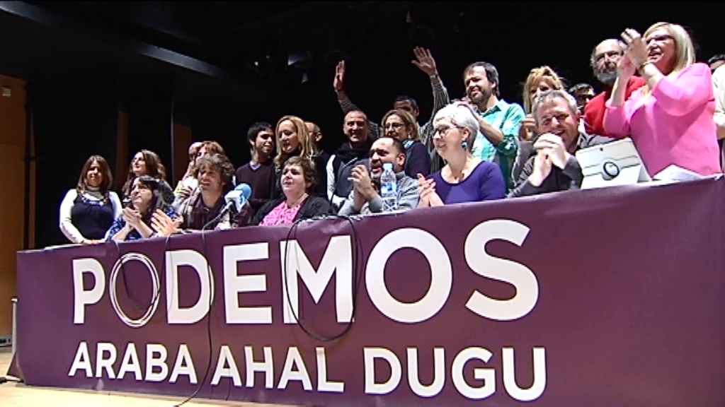 Líderes de Podemos en Bilbao, Vitoria, San Sebastián y Pamplona | ORAIN