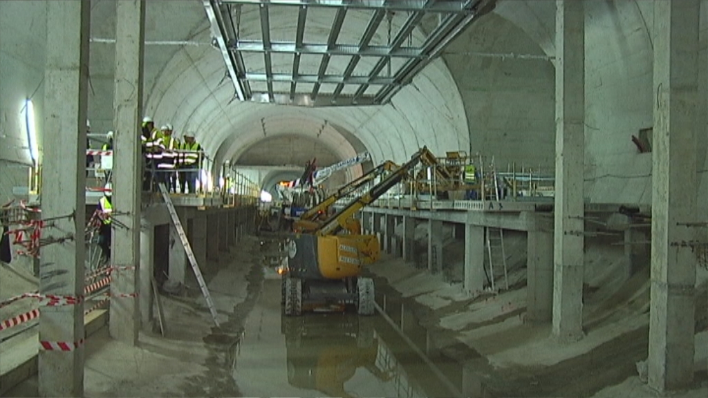Vídeo: El lehendakari visita las obras del metro de Donostia | ORAIN