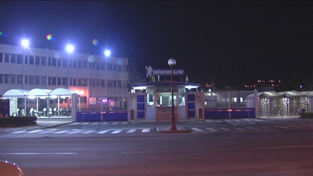 Vídeo de la explosión en Michelin de Lasarte-Oria