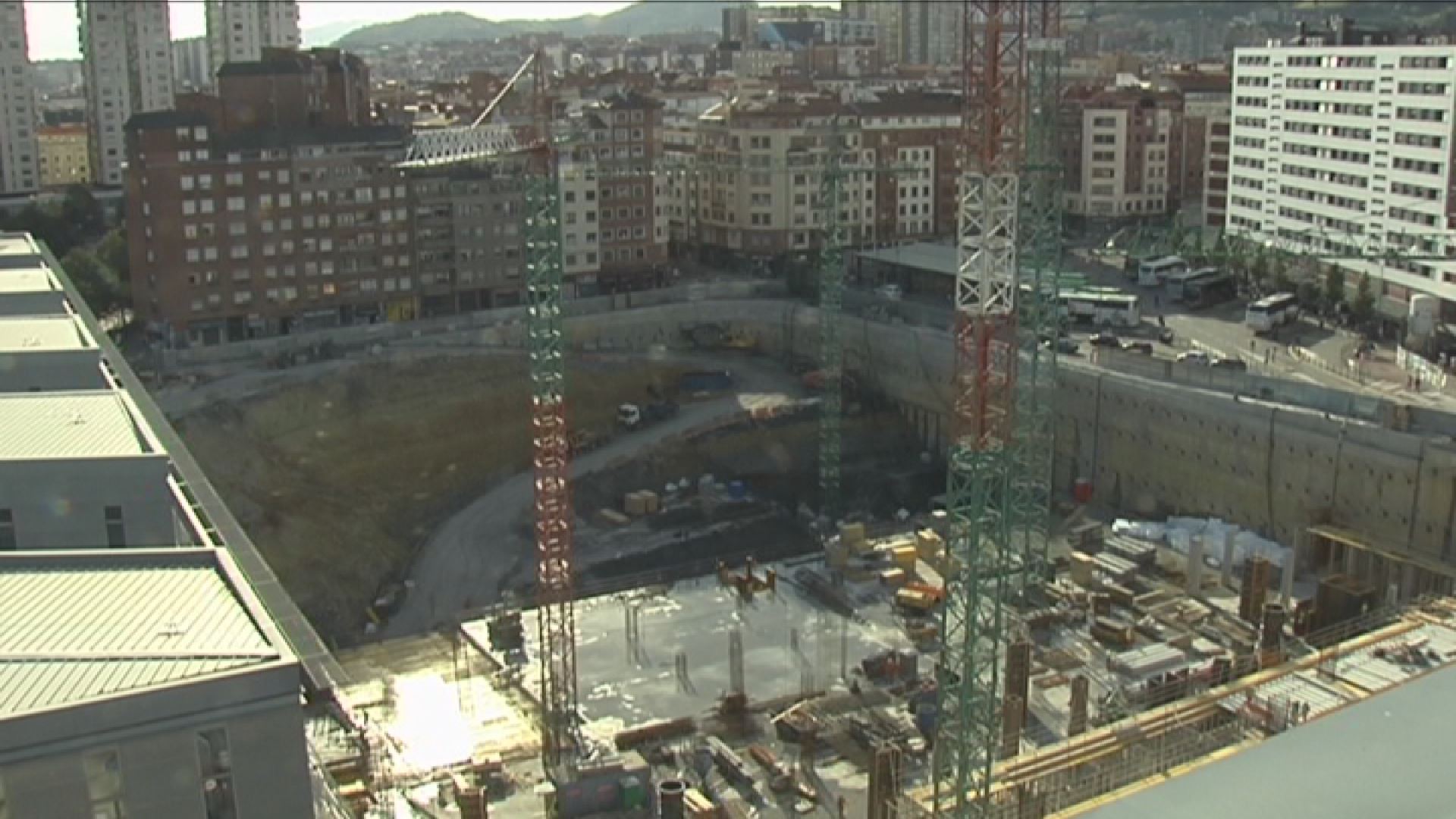 Vídeo: Comienzan a construir las plantas del nuevo Termibus, Bilbao | ORAIN