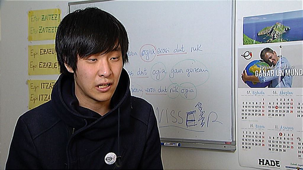 Vídeo Euskaraldia: 'Ahobizi' japonés que ha aprendido euskera en un año ...