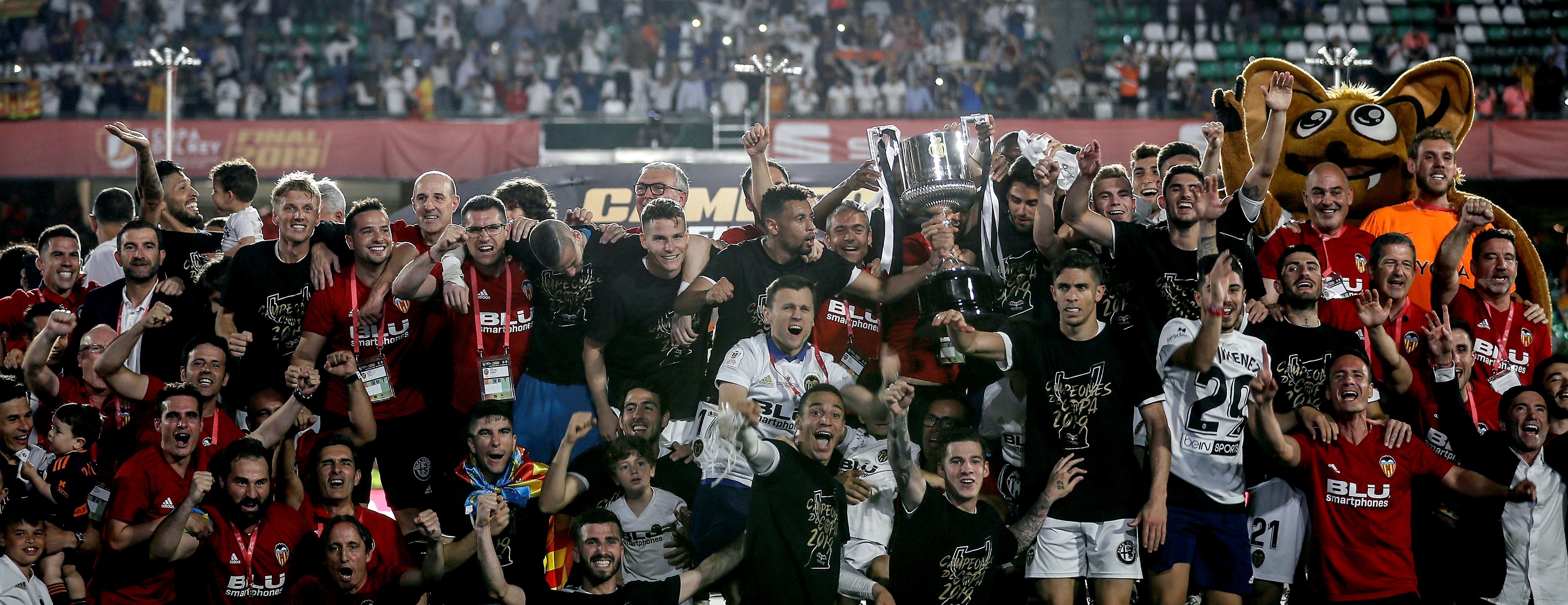 El Valencia, campeón de la Copa del Rey 2019 tras ganar la final al Barcelona | KIROLAK