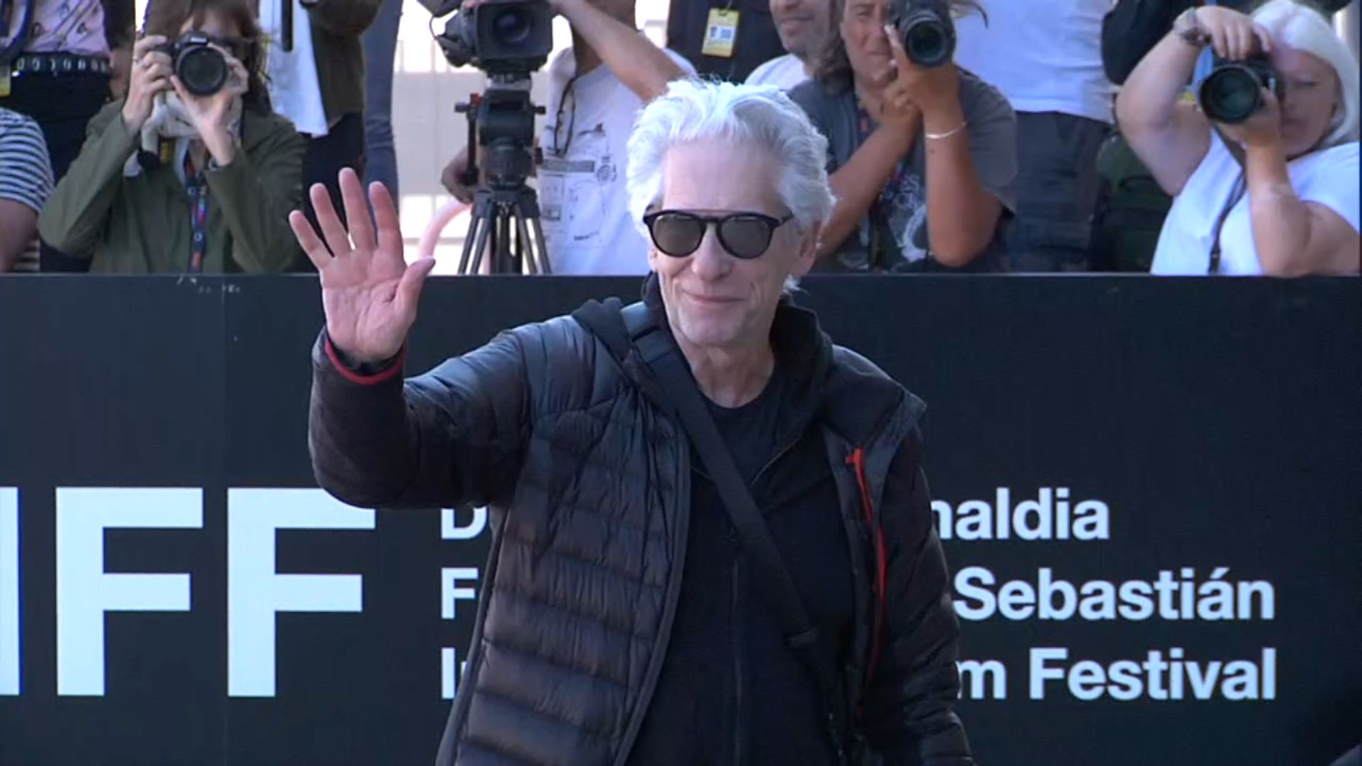 Vídeo: David Cronenberg llega a San Sebastián | ORAIN