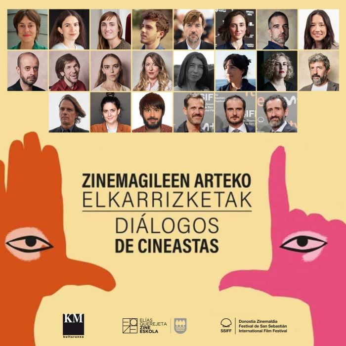 Albert Serra, Mikel Gurrea, Pilar Palomero eta Alauda Ruiz de Azua, en ...