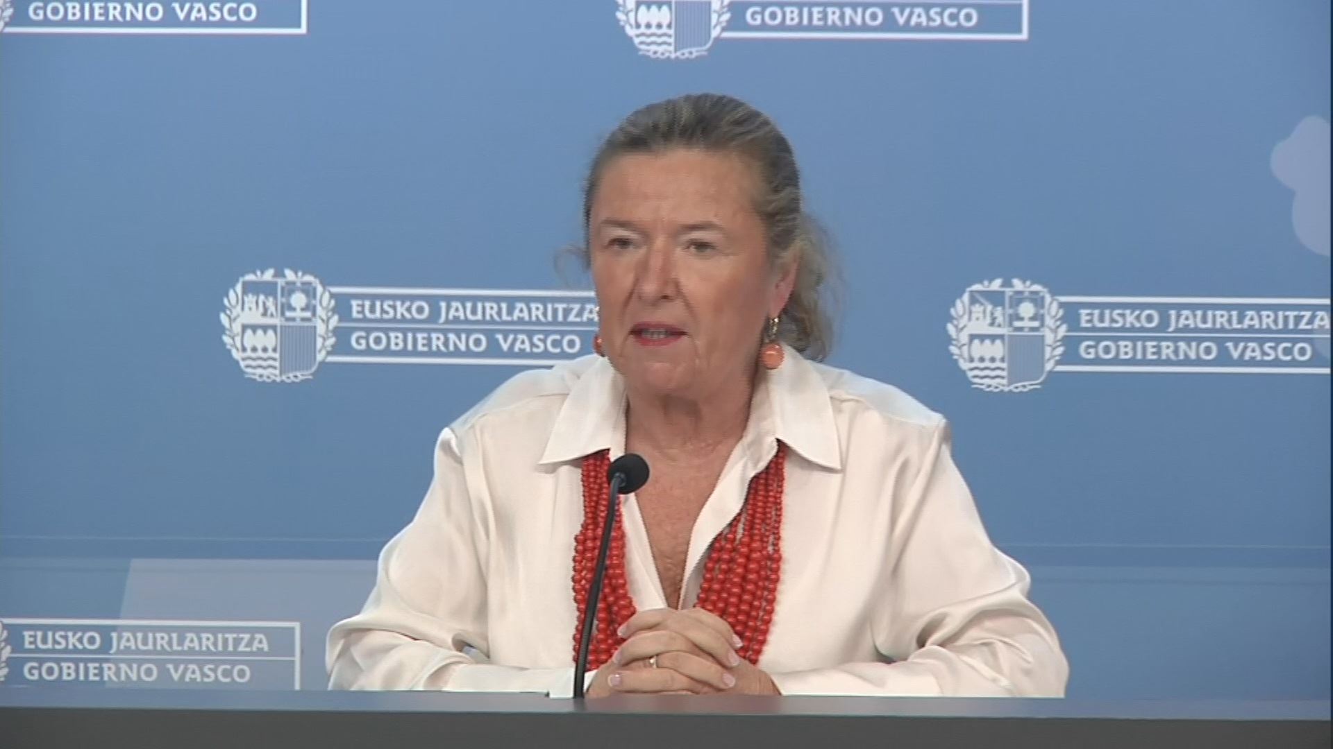 Crisis Osakidetza: declaraciones de Gotzone Sagardui tras las ...