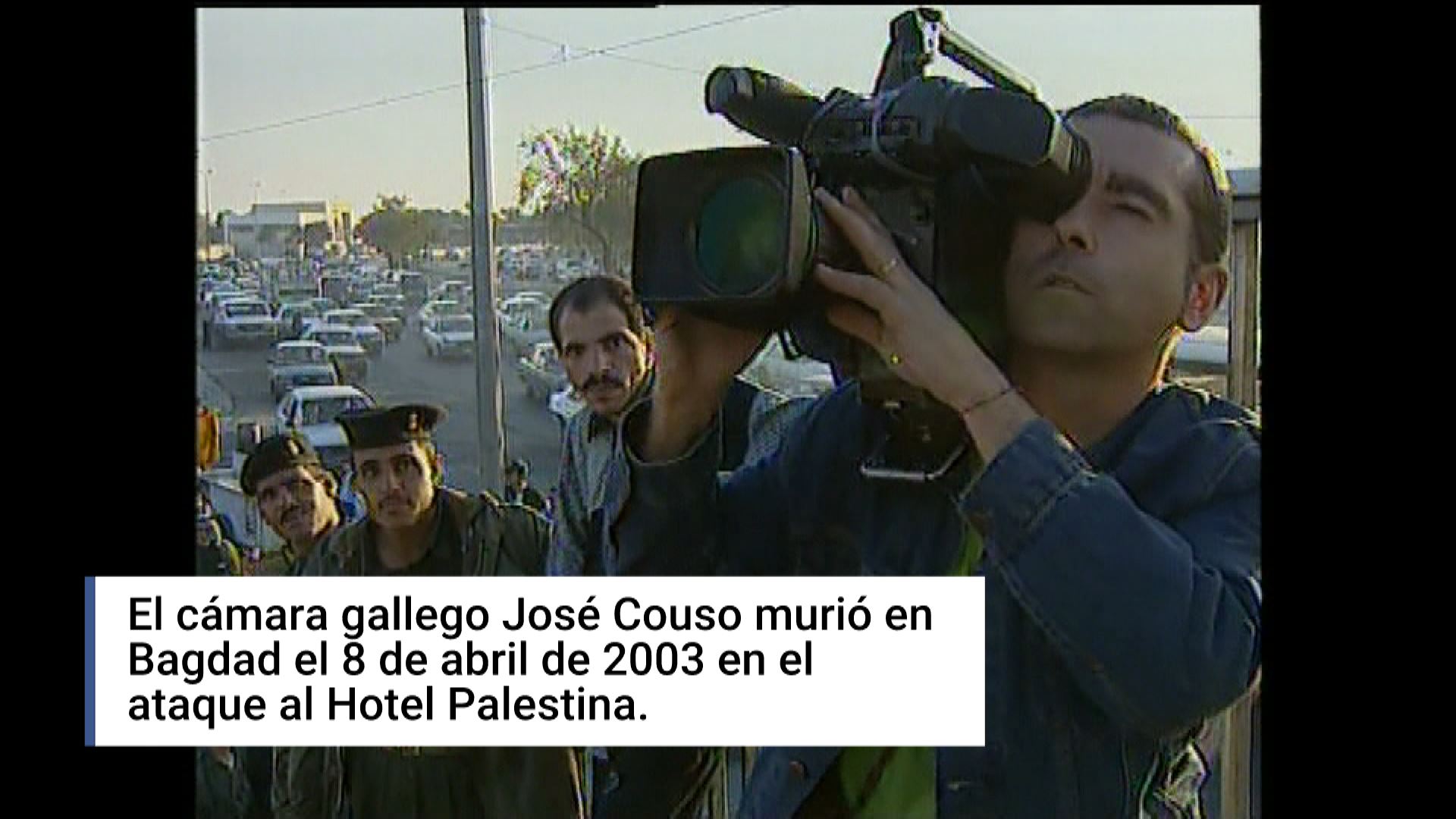 Vídeo: 20 aniversario de la muerte del cámara José Couso en Bagdad | ORAIN