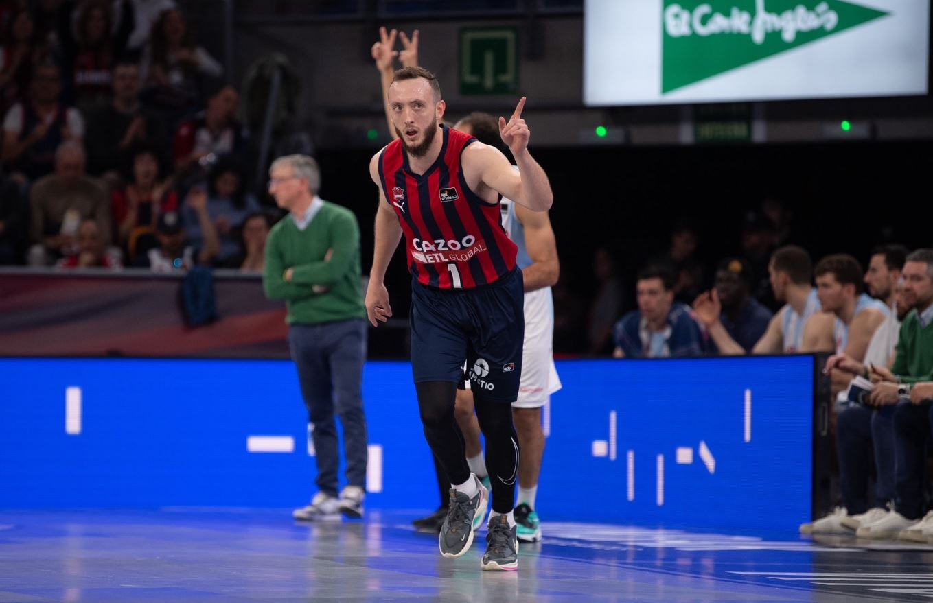 El jugador del Baskonia Max Heidegger hace historia en la ACB | KIROLAK