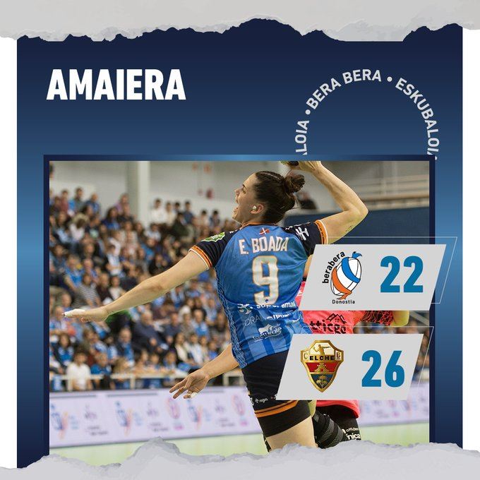 Bera Bera se queda fuera de la final de la Liga Guerreras Iberdrola (22 ...