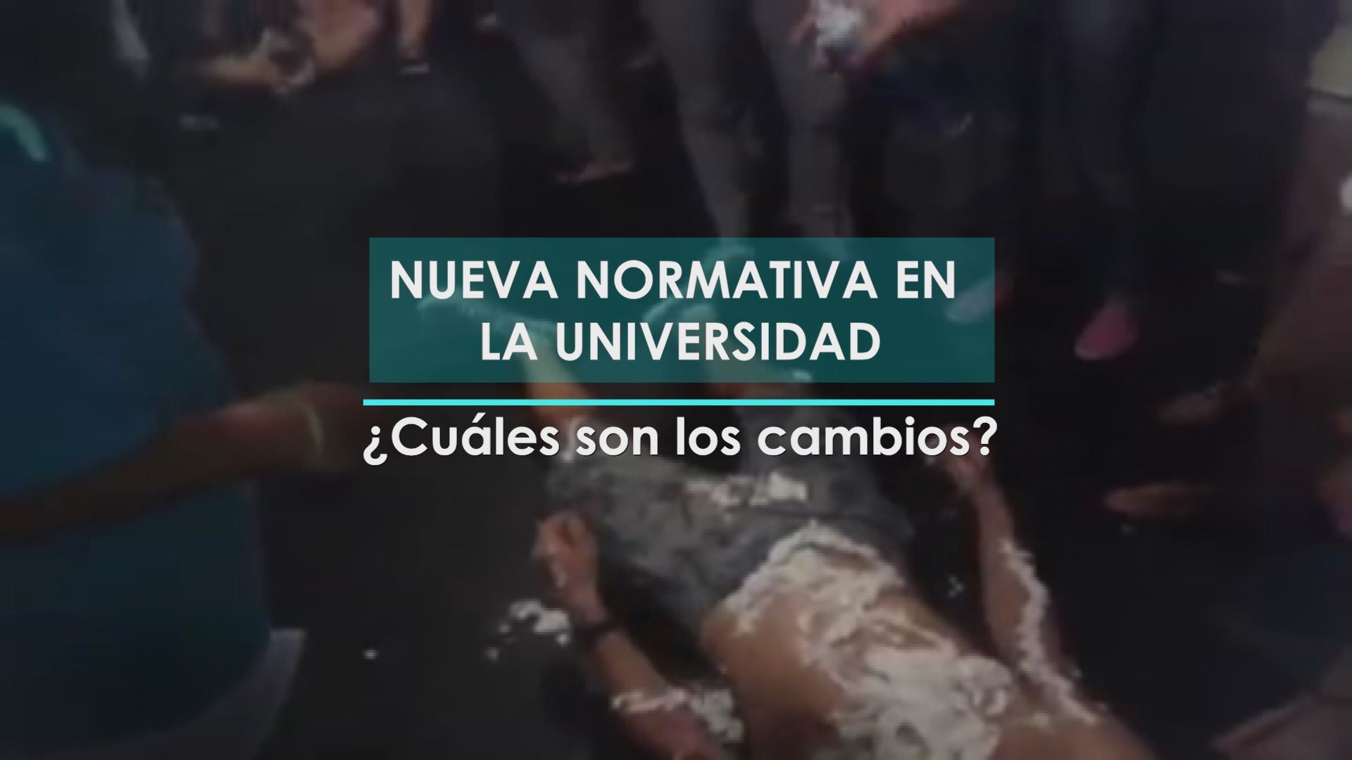Vídeo: Las novatadas serán castigadas con la expulsión de la ...