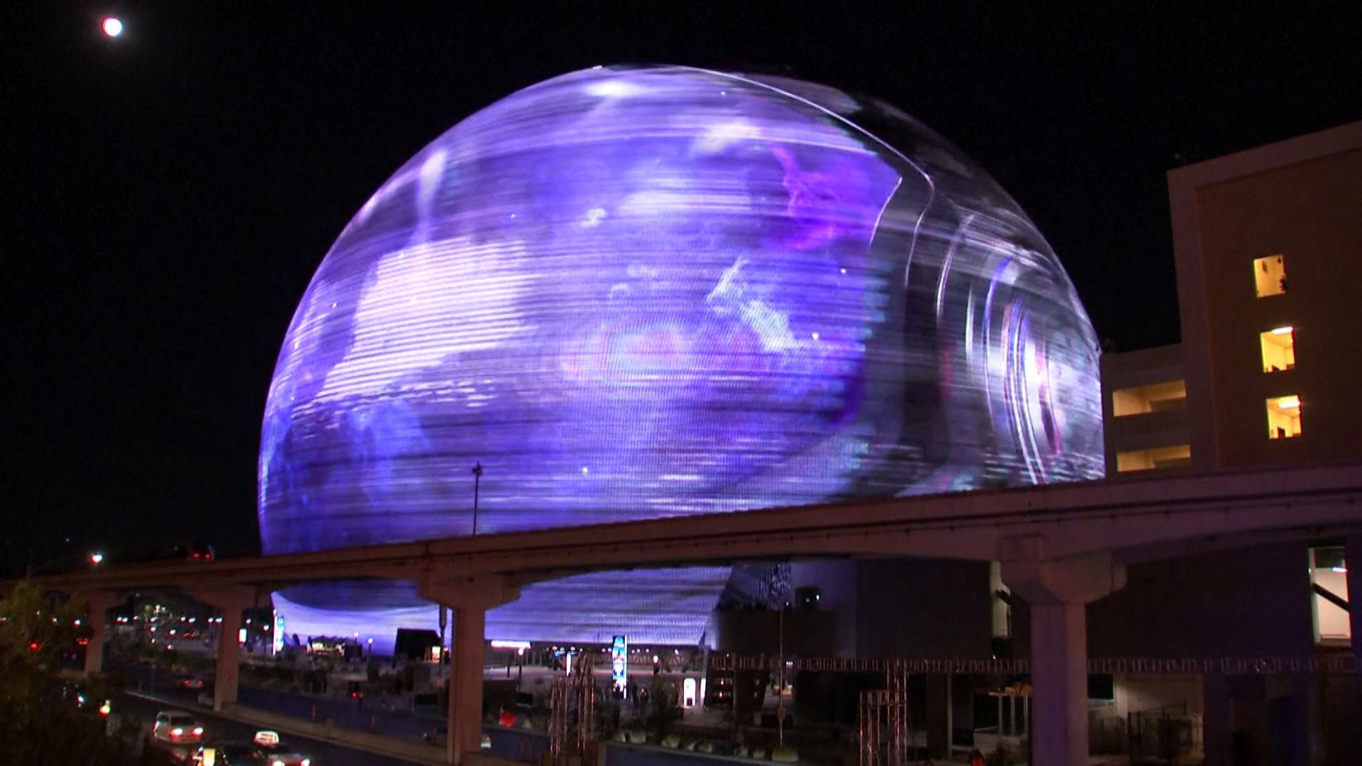 Vídeo: Las Vegas inaugura La Sphere, un edificio esférico de 2500 ...