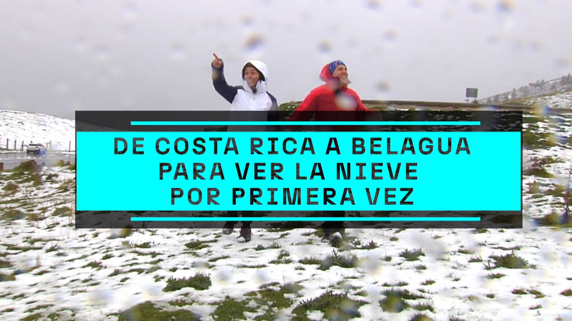 Vídeo: Viajar 9000 kilómetros para ver nevar por primera vez | ORAIN