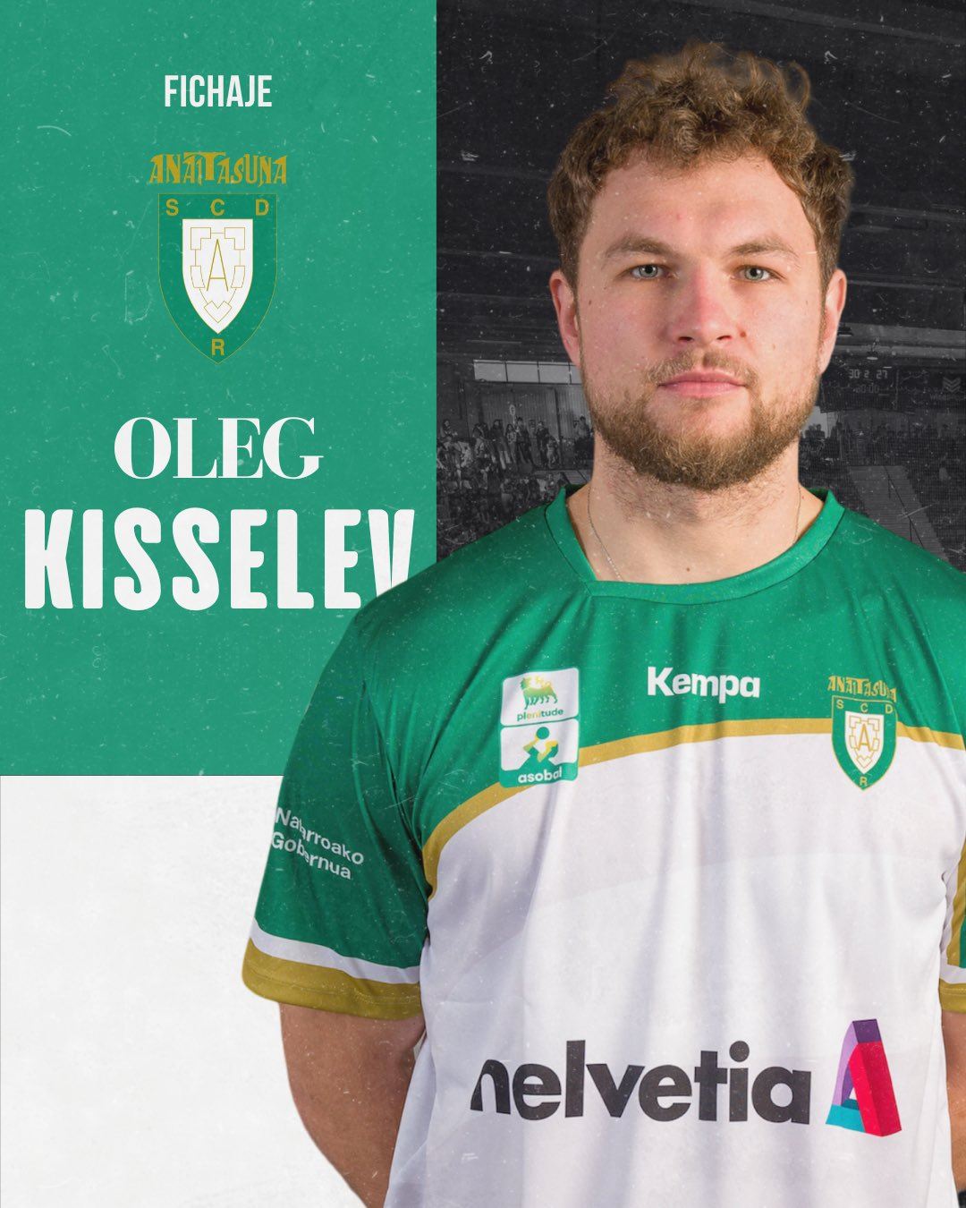 Helvetia Anaitasuna anuncia el regreso de Kisselev | KIROLAK