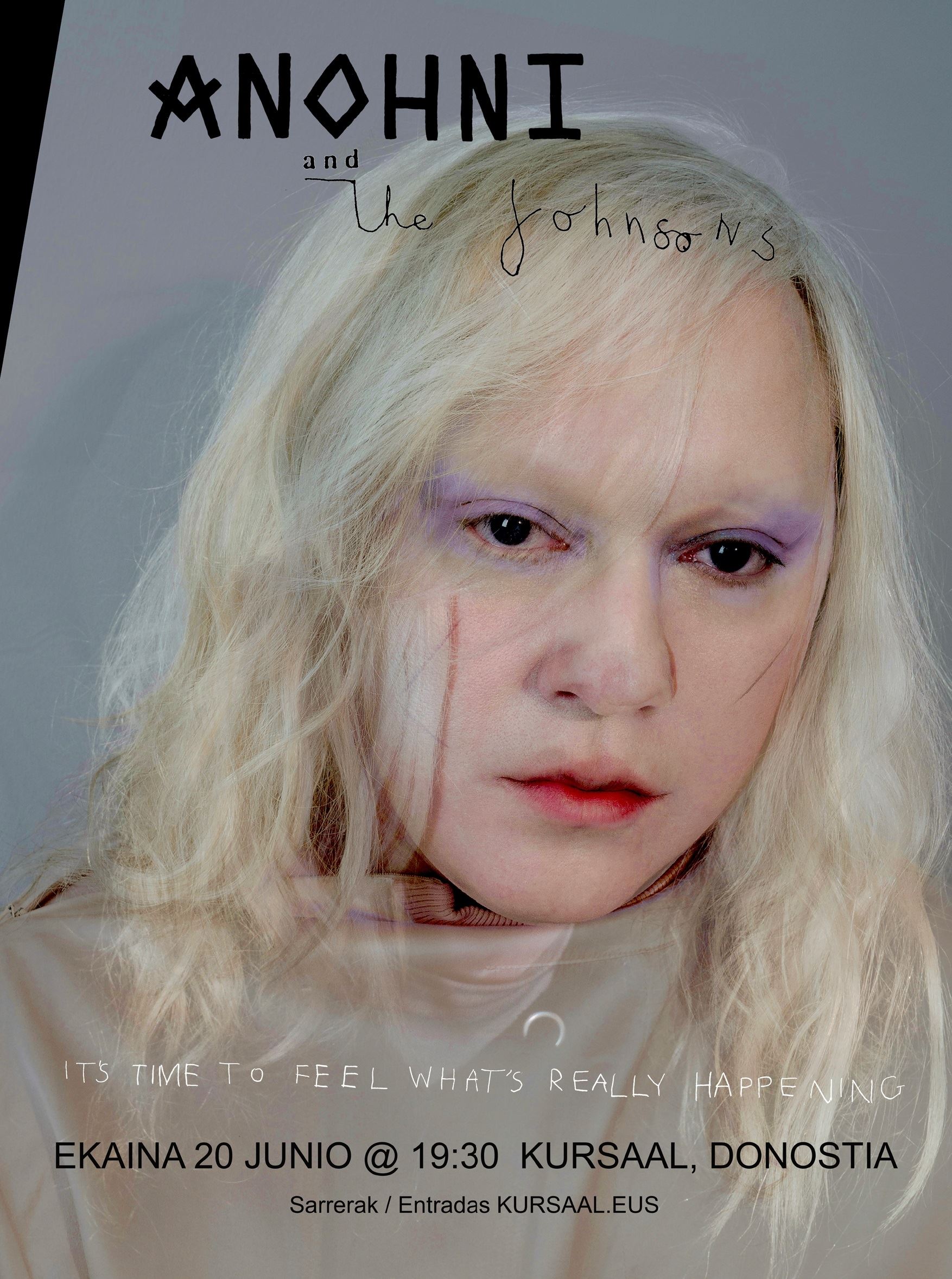 Anohni & The Johnsons actuará en San Sebastián el 20 de junio