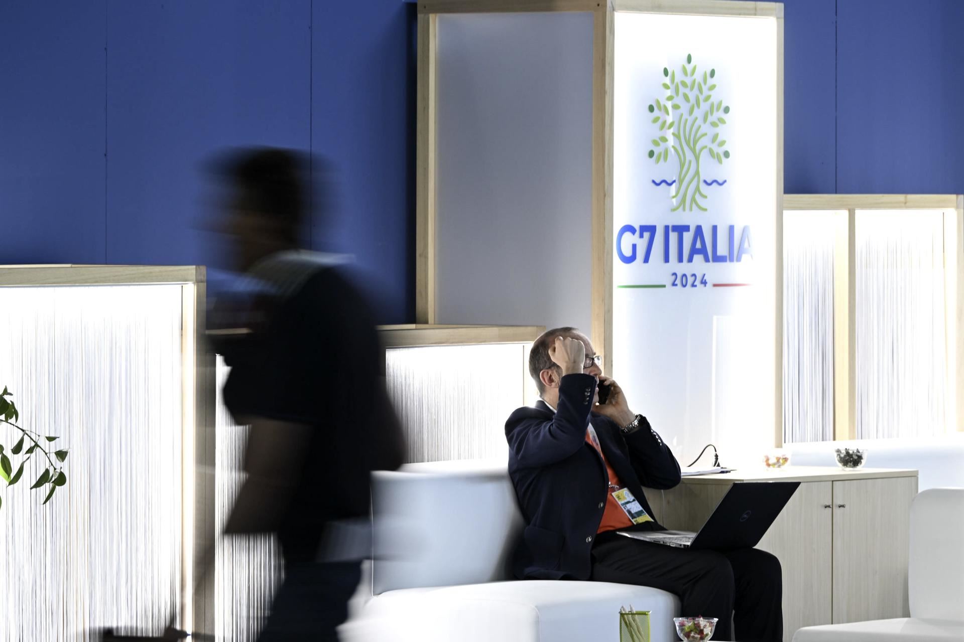 Cumbre del G7 en Italia con la ayuda a Ucrania como tema central, el 13 ...