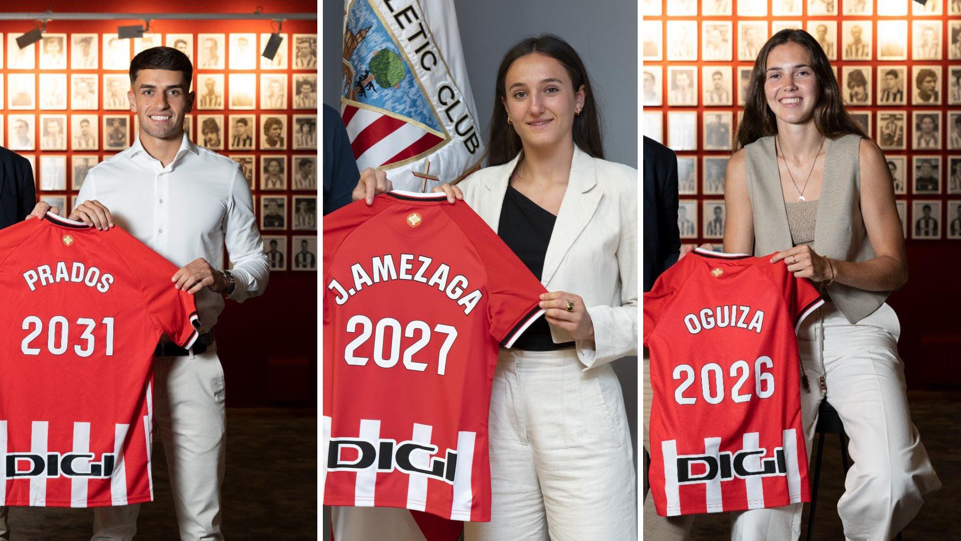 El Athletic renueva a Beñat Prados, Jone Amezaga e Irene Oguiza | KIROLAK