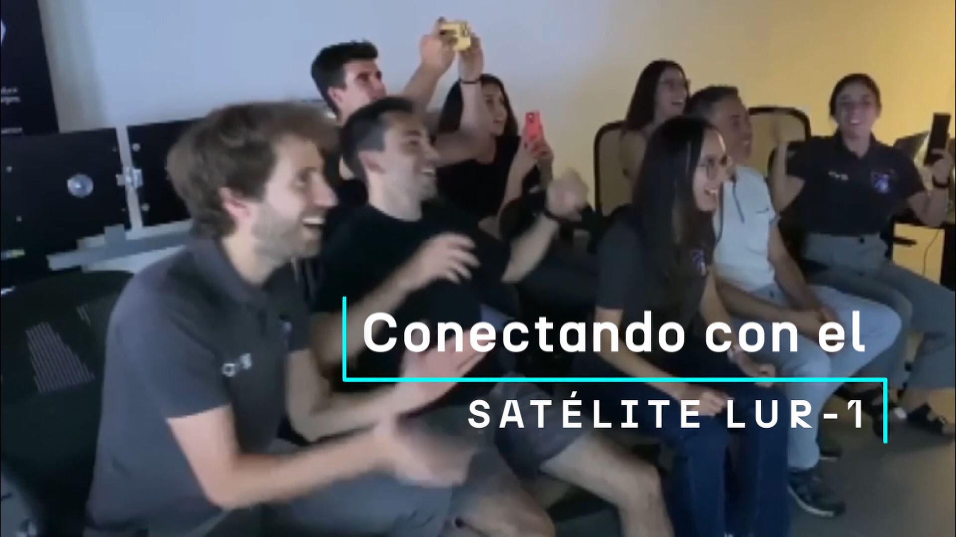 Vídeo: AVS logra conectar con el satélite LUR-1