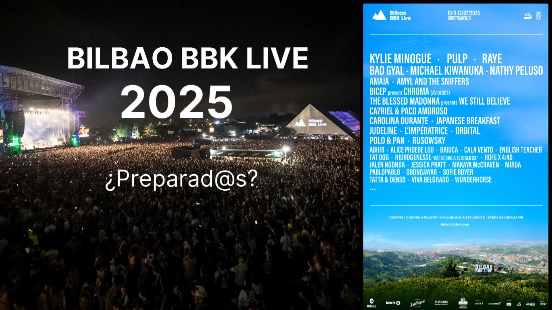 Preventa, bonos, fechas, conciertos... las claves para no perderte el BBK Live 2025 | ORAIN