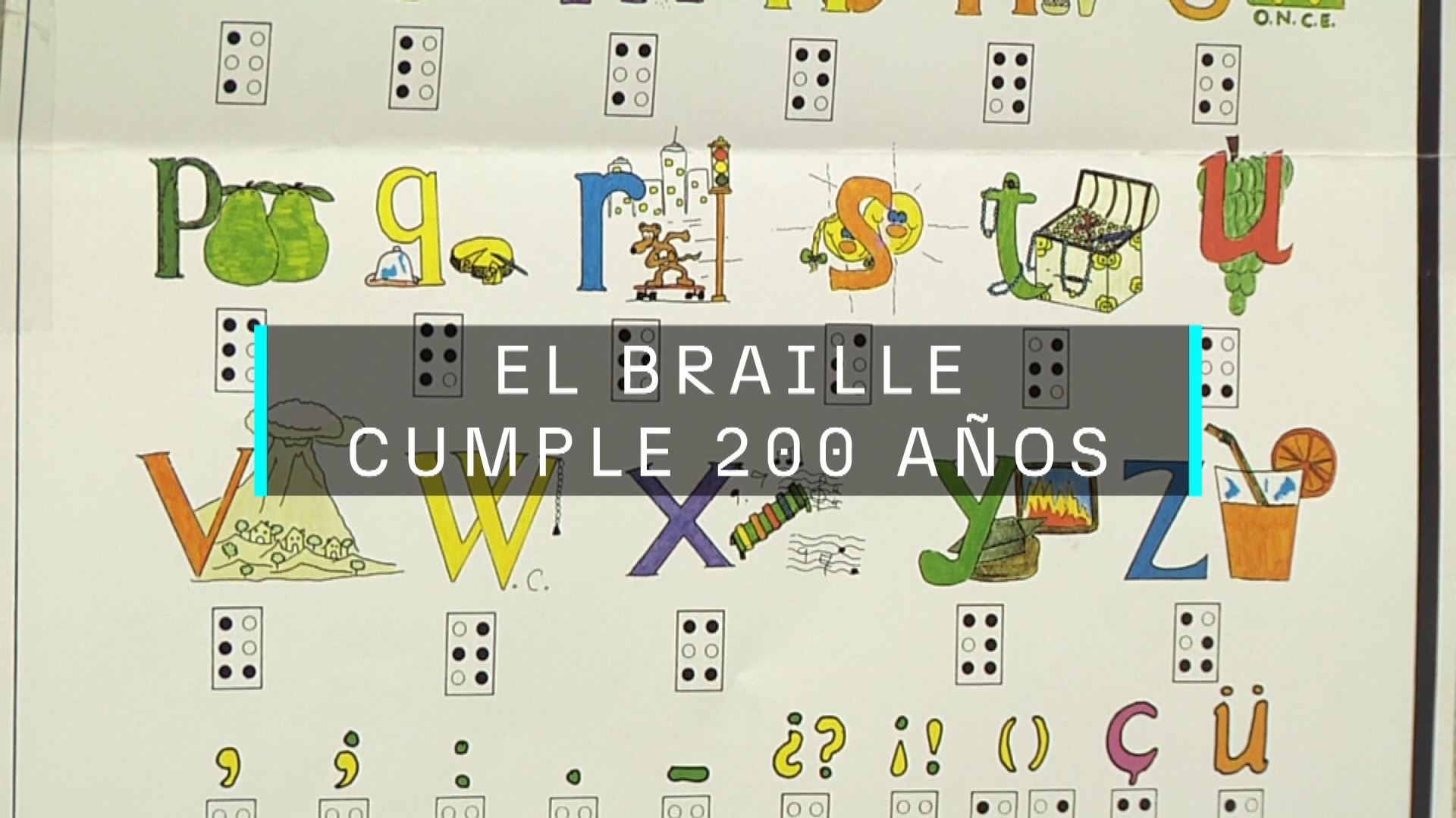 Vídeo: El braille cumple 200 años | ORAIN