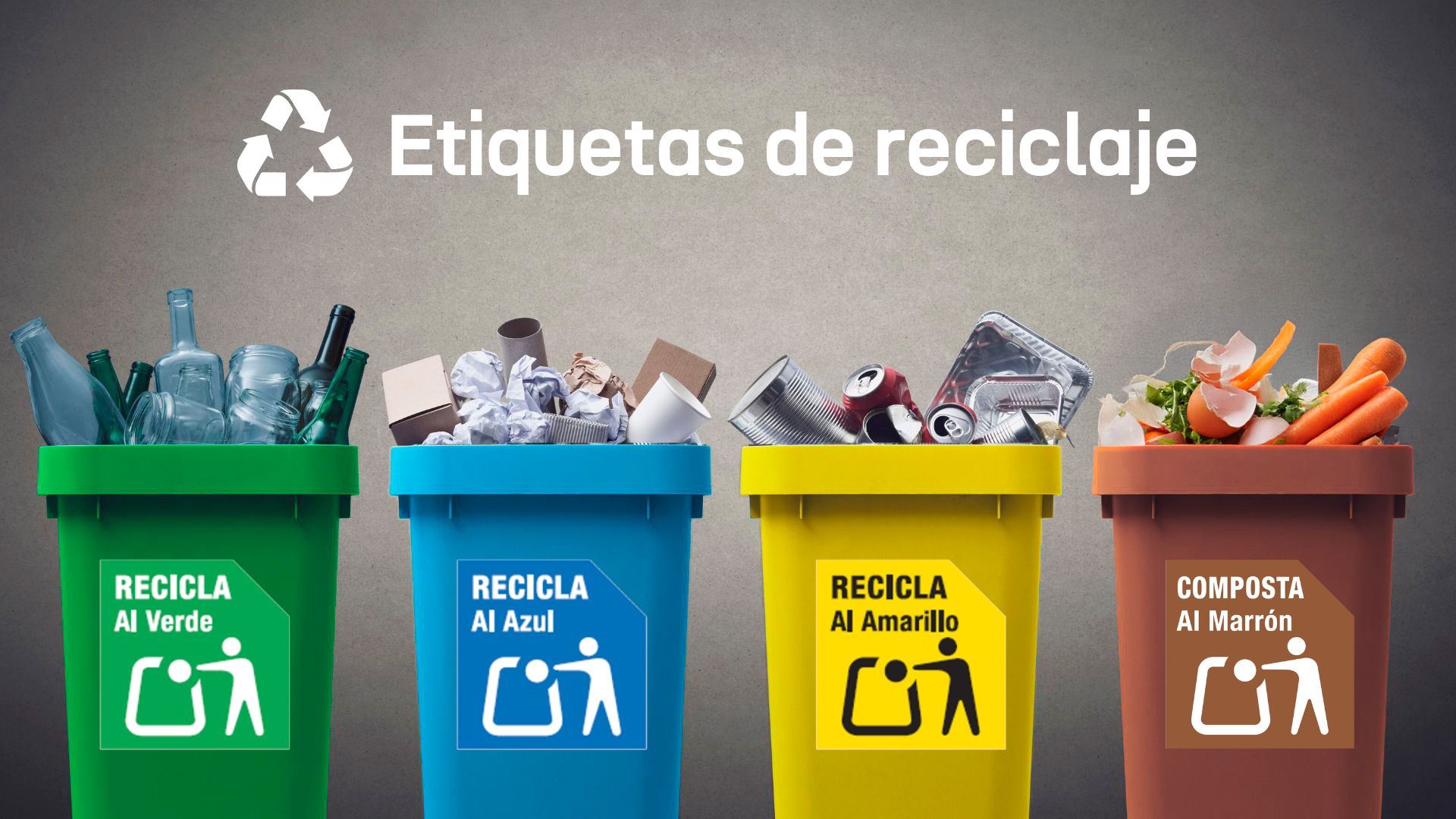 Descubre las nuevas etiquetas de reciclaje y lo que significa cada ...