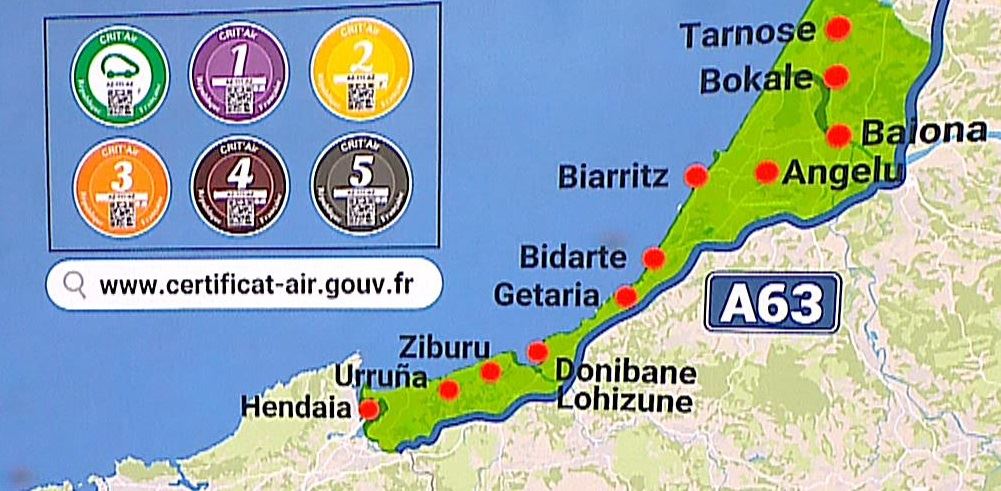La zona de bajas emisiones de Lapurdi entrará en vigor el 1 de junio ...