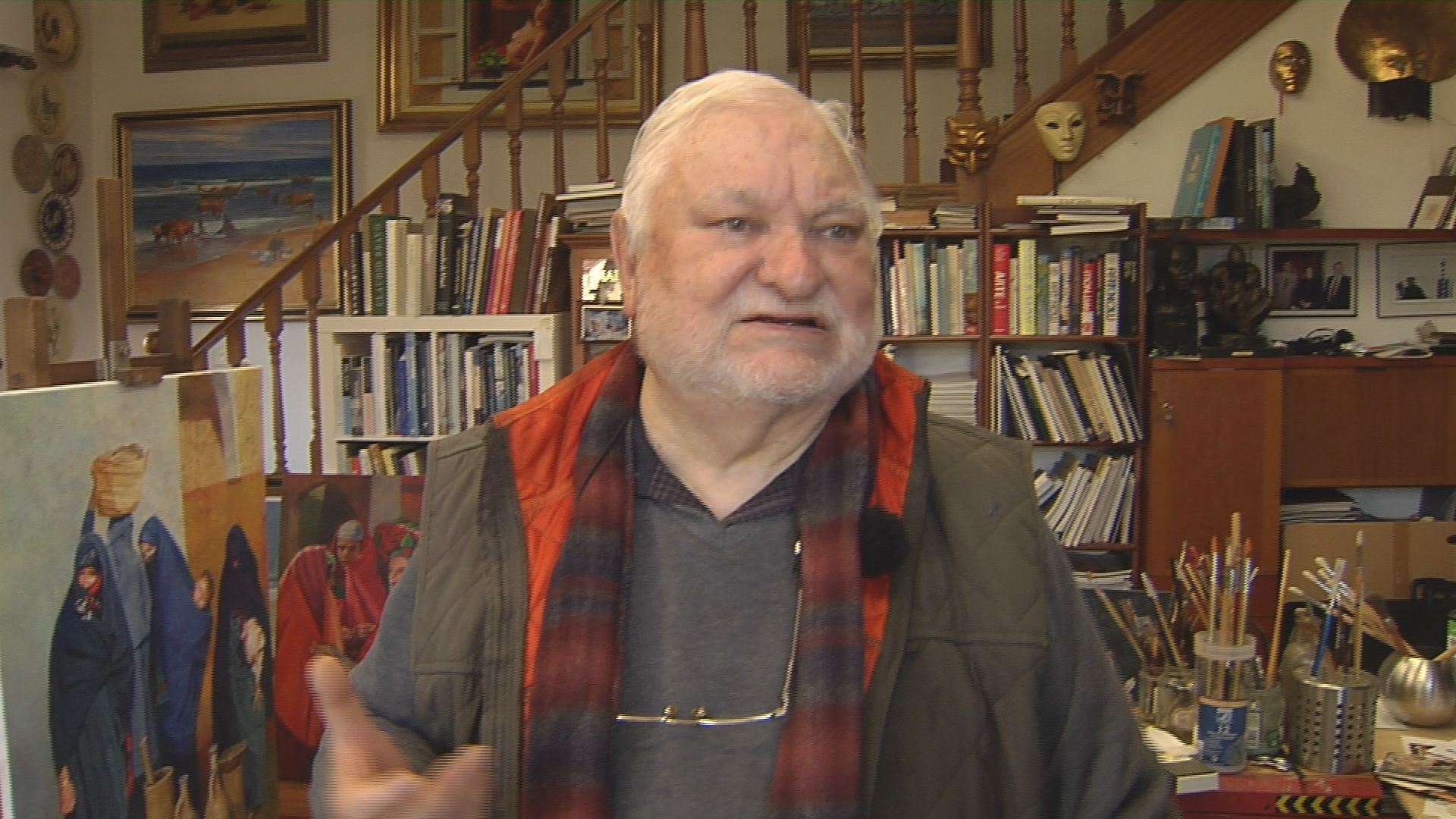 Fallece el pintor ondarrés Felix Beristain