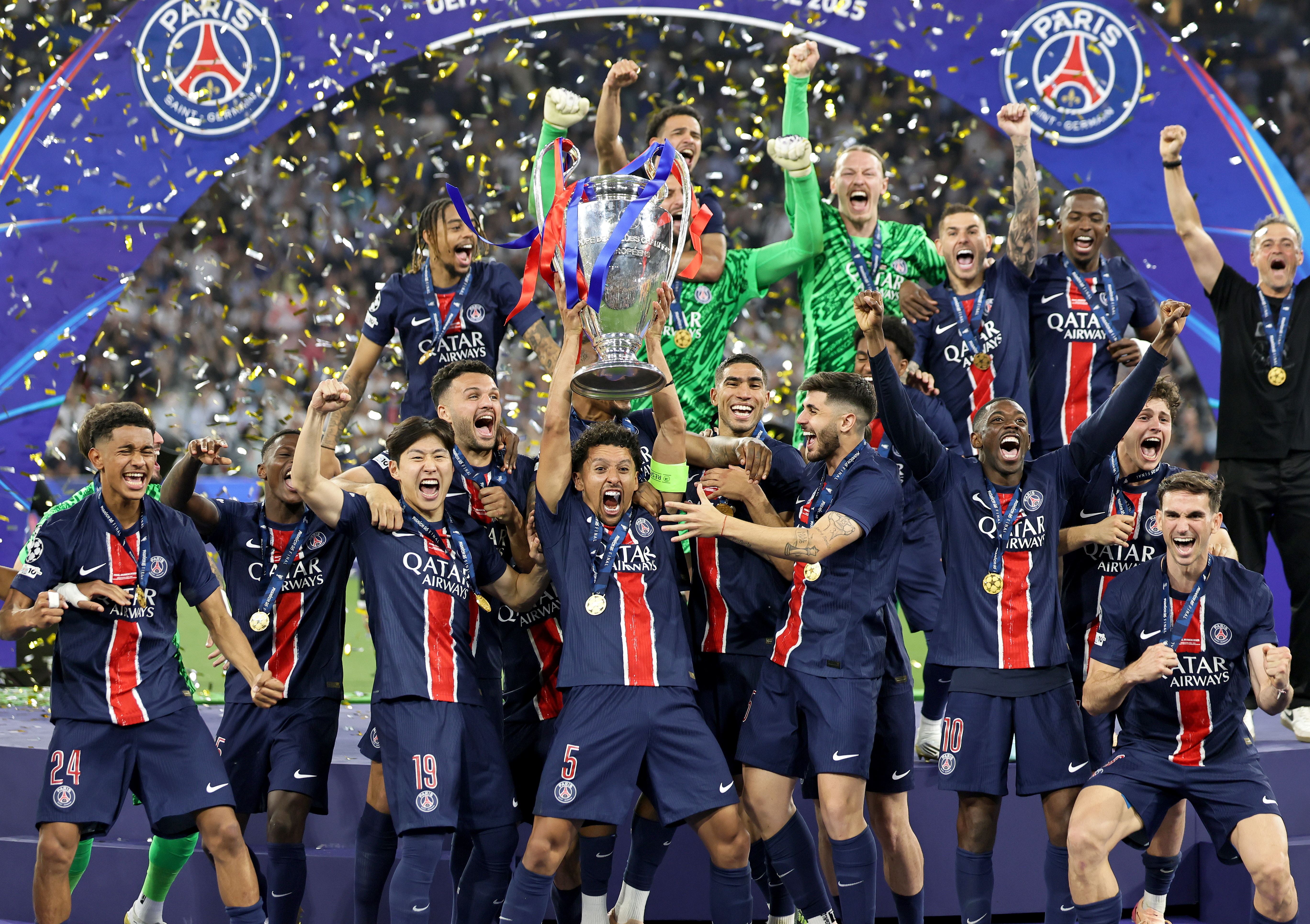 El PSG gana la Champions goleando al Inter (5-0) | KIROLAK