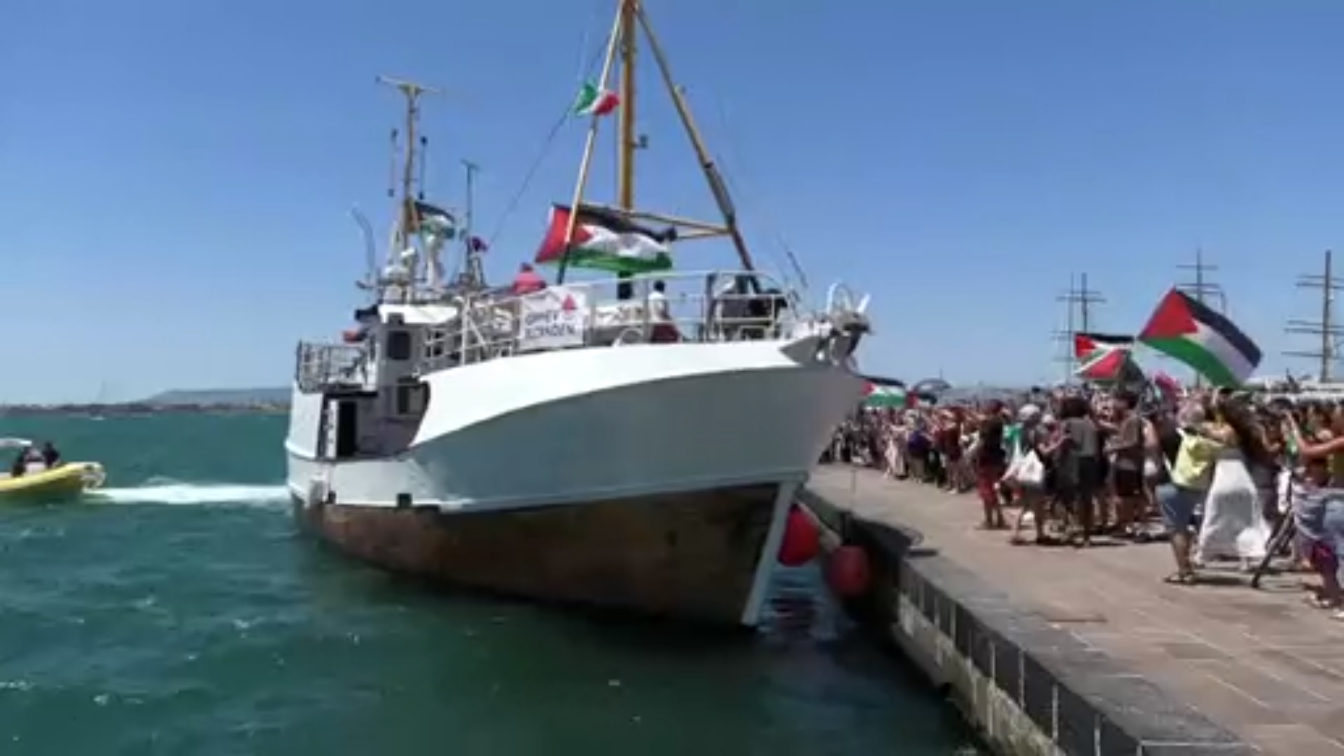 La Flotilla de la Libertad vuelve a zarpar, mientras Gaza llora ya más de 58.000 muertos | ORAIN