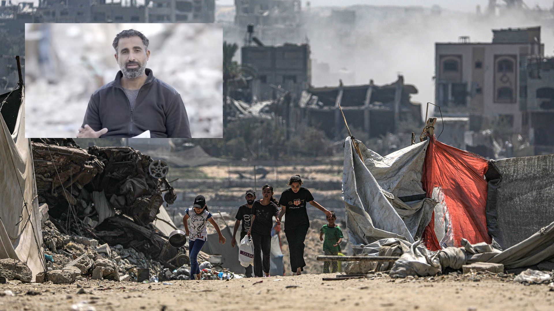 ¿Cómo es la actuación de la periodista Hani Mahmoud en Gaza? Desde allí ...