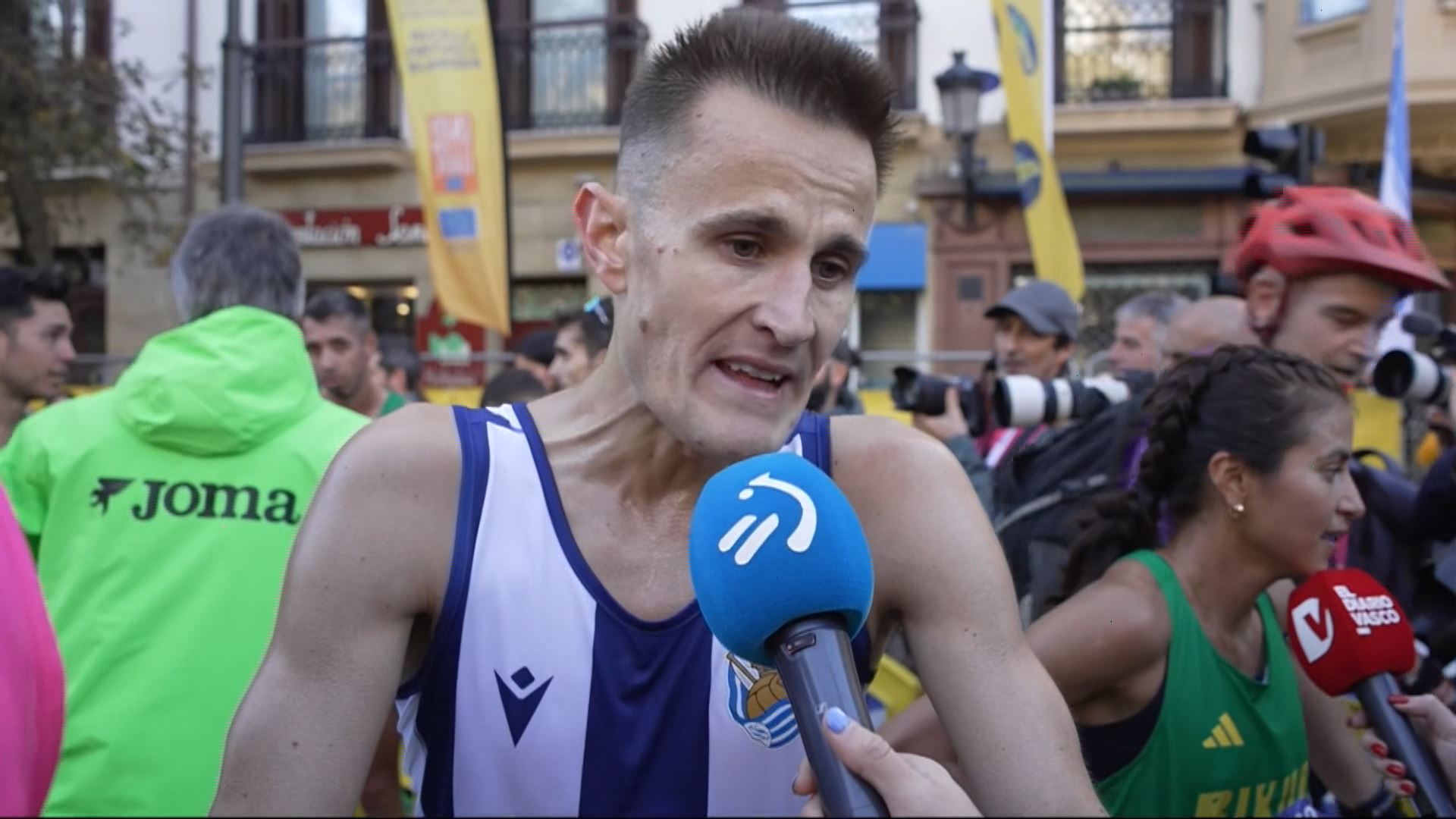 Vídeo: Iraitz Arrospide, tras conseguir el tercer puesto: ''Estoy muy ...