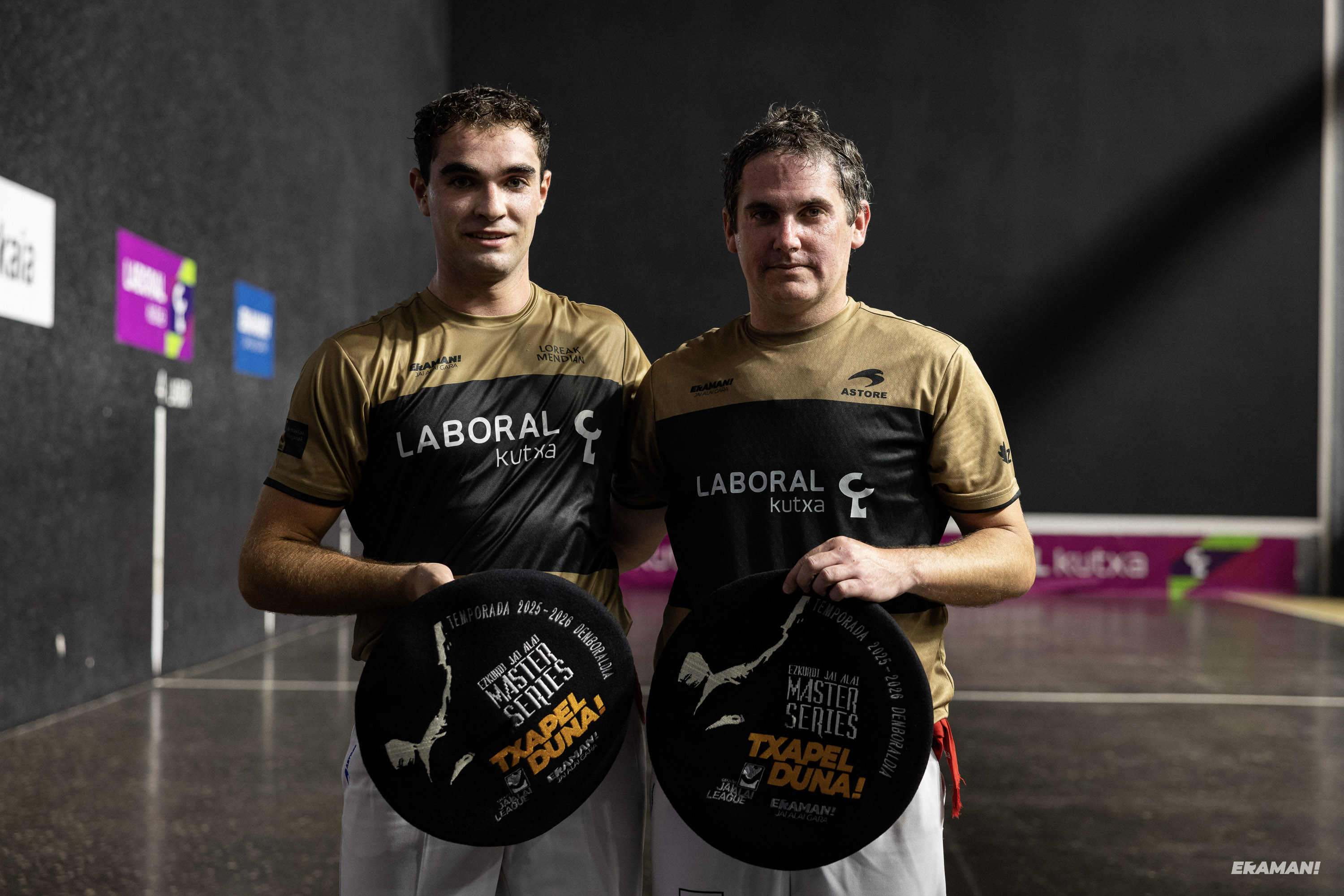 Erkiaga y Atain, campeones del Ezkurdi Jai Alai Master Series | KIROLAK