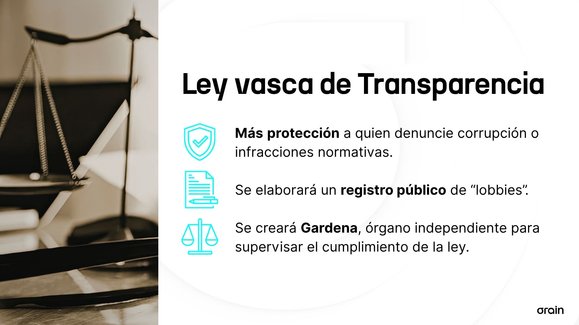 Claves de la nueva Ley vasca de Transparencia: acceso a información ...